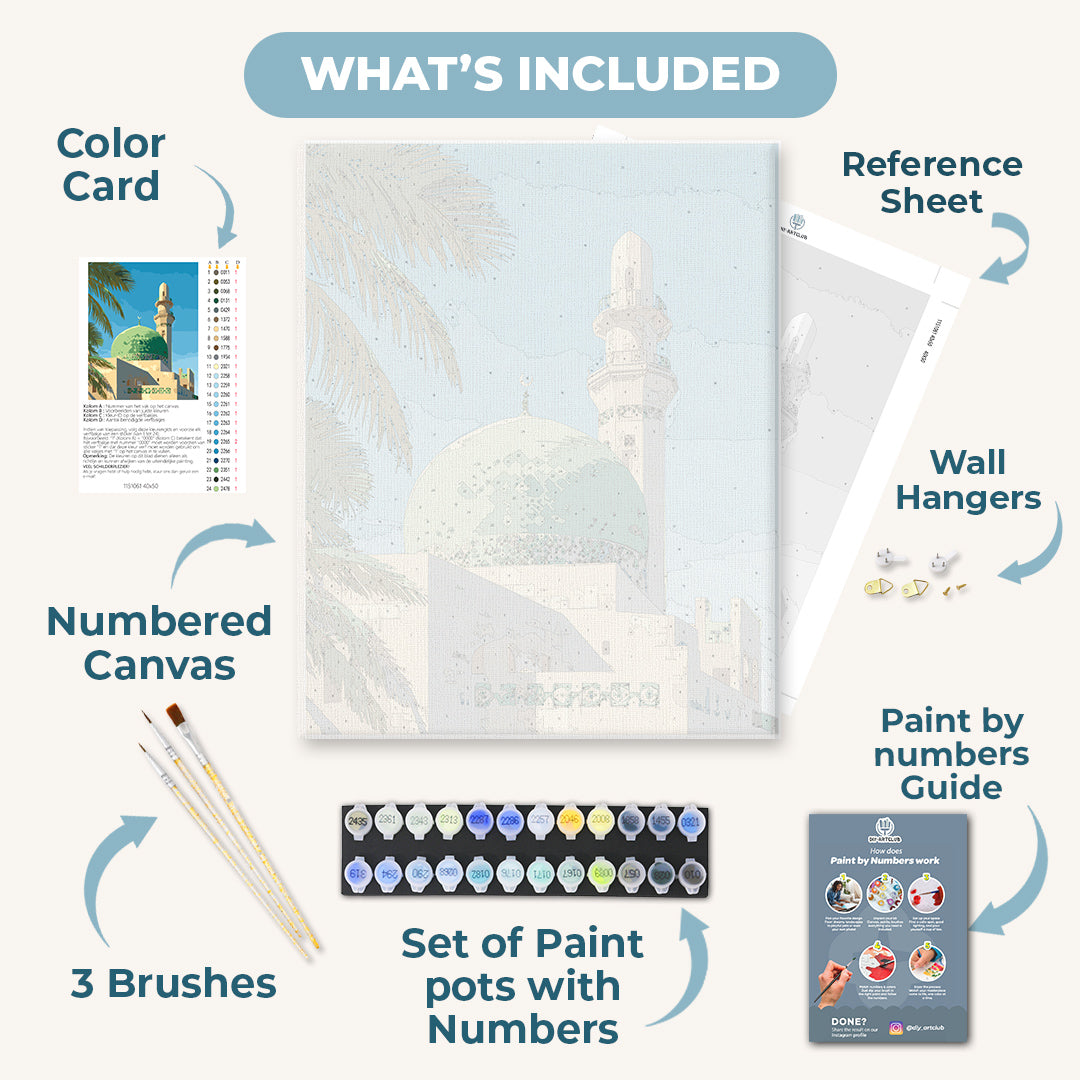 Mosque | Paint by Number