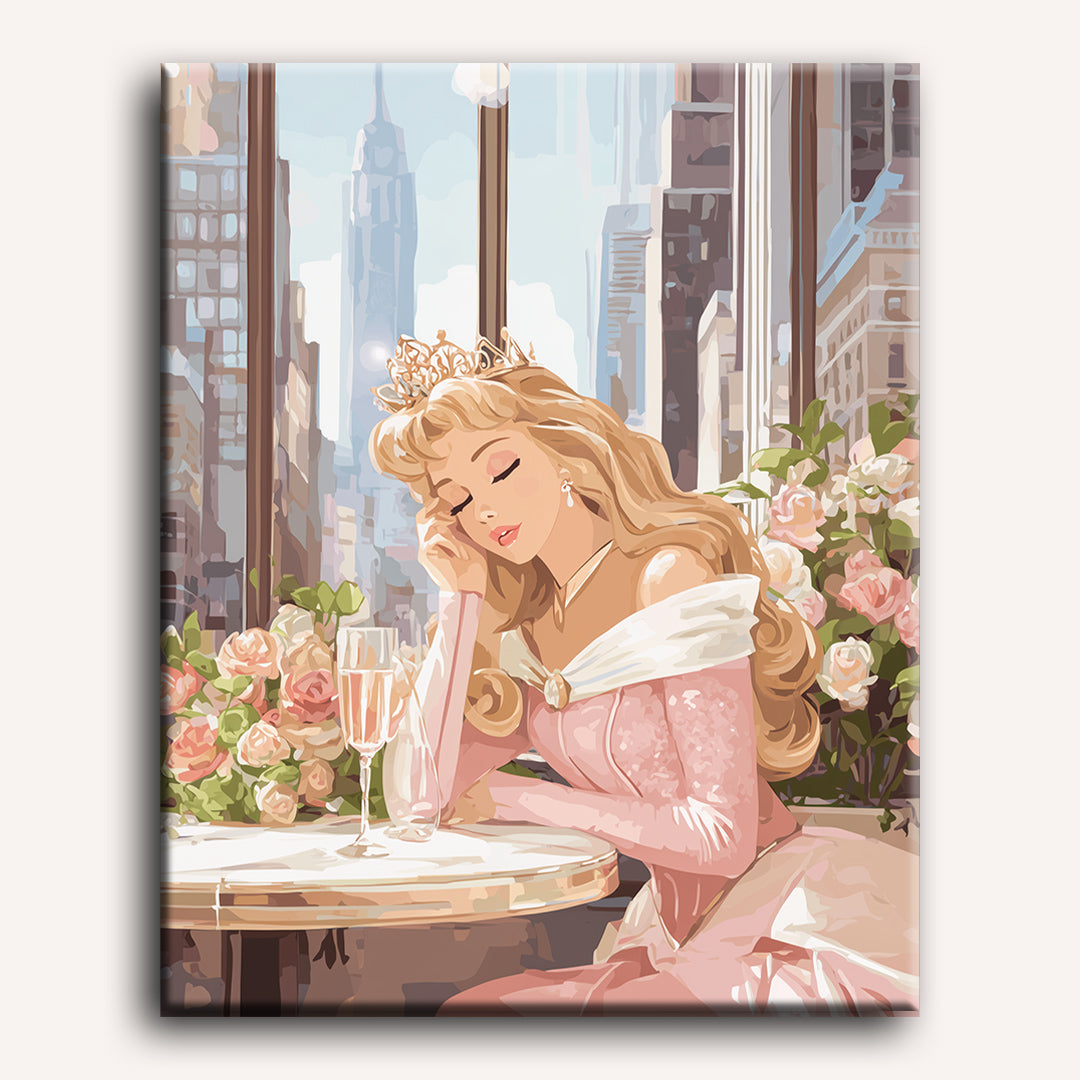 Tired Beauty | Paint by Number