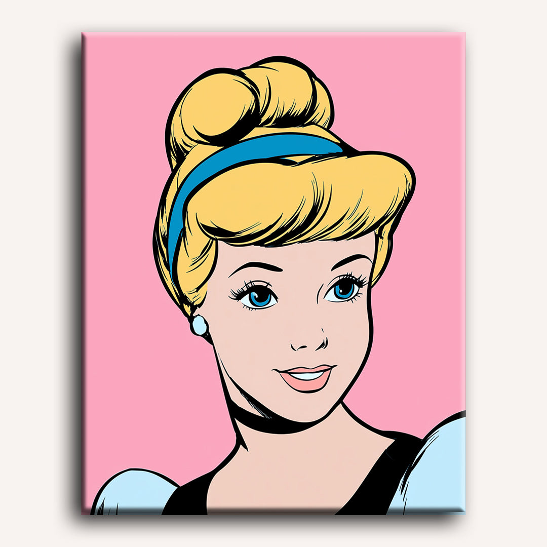 Pop Art princess | Paint by Number